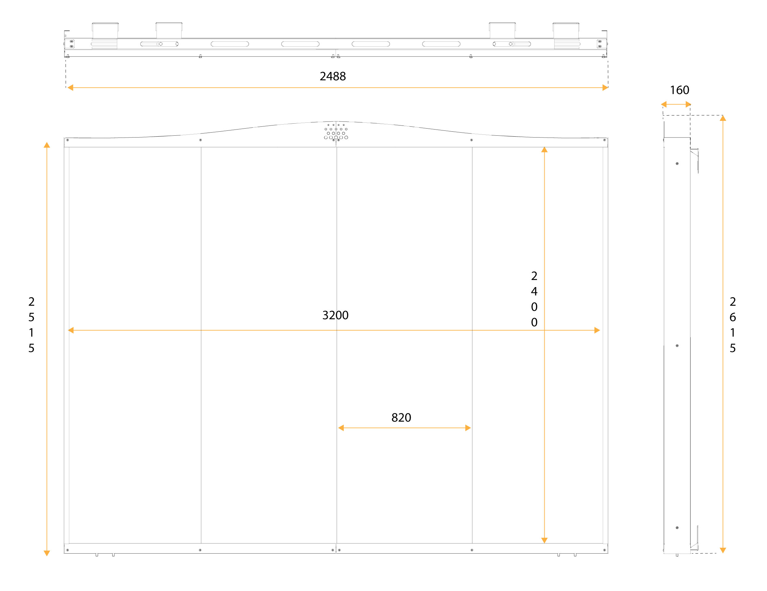 Panneau mural 8m² - Affichage et signalétique