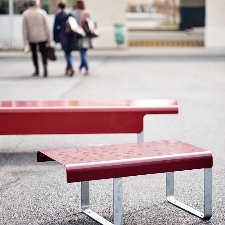 "Les Acolytes" design bench,outdoor and urban spaces - TF urban