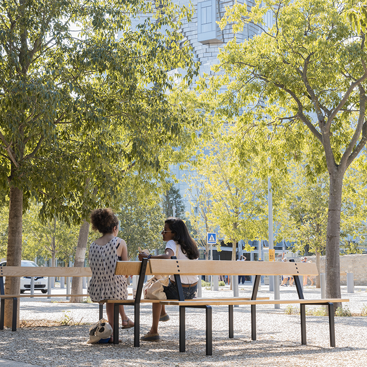 Urban design metal furniture for outdoor and public spaces - TF Urban