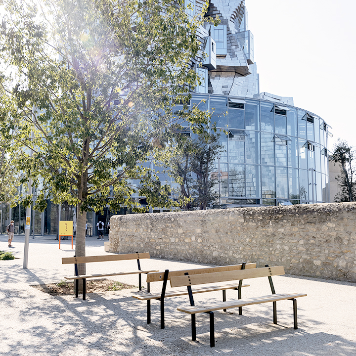 L'Arlésien bench - Design by Bas Smets and Eliane Le Roux